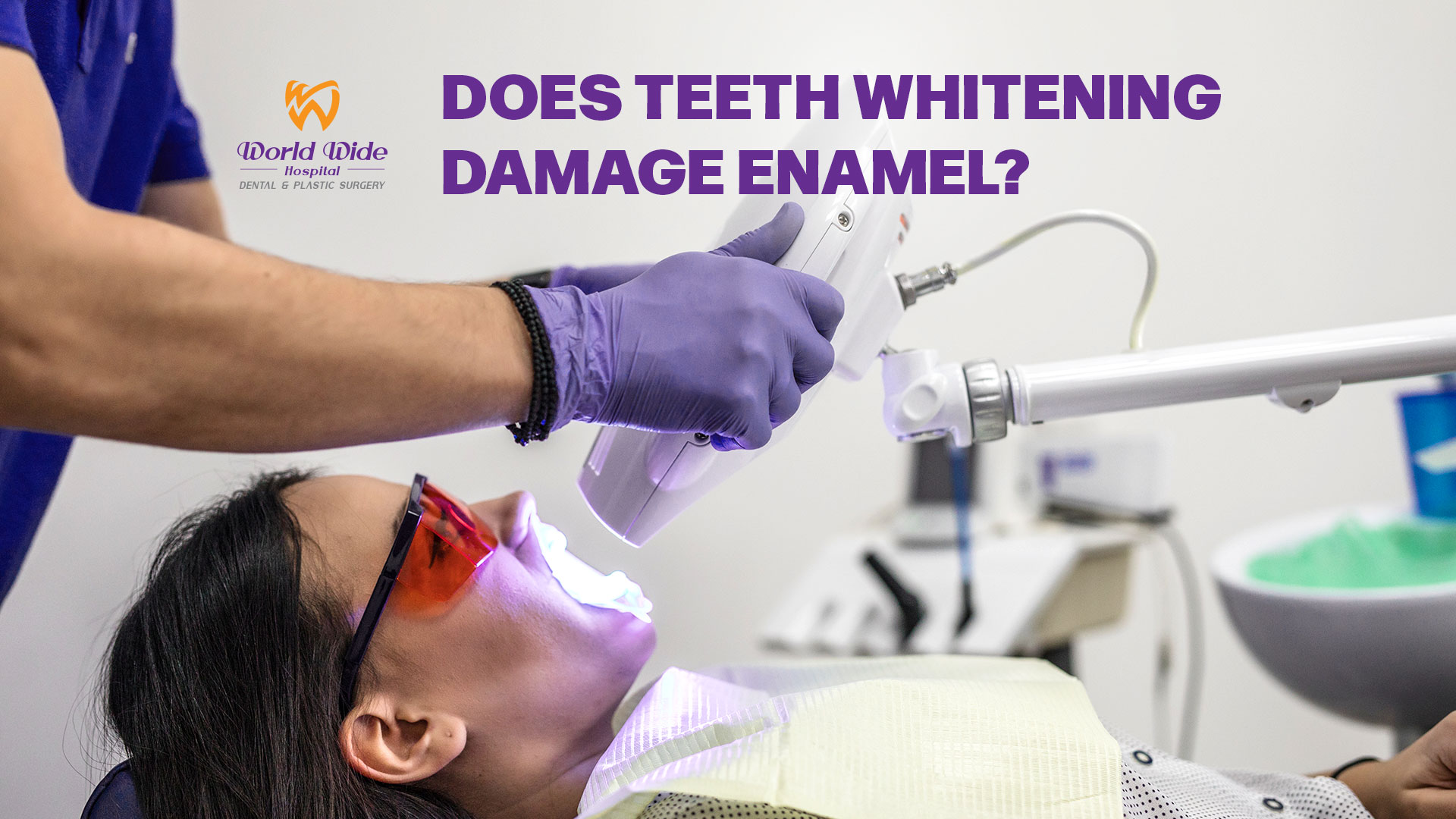 DOES TEETH WHITENING DAMAGE ENAMEL? - Dental Center Vietnam